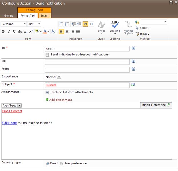 Send Email To Individual Users Using Nintex Workflow